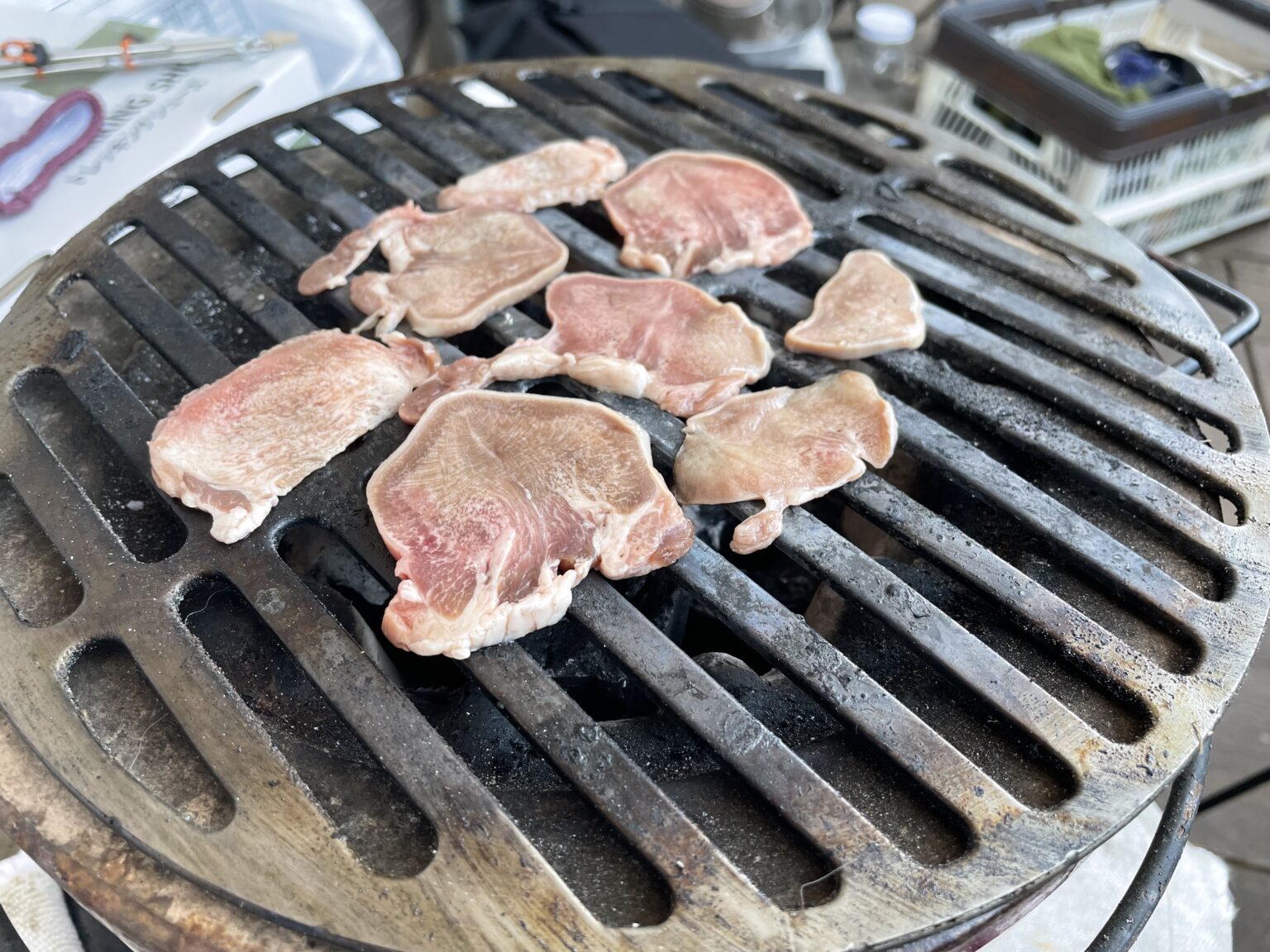 七輪！お手軽スピーディー、庭七輪 | 七輪マスター